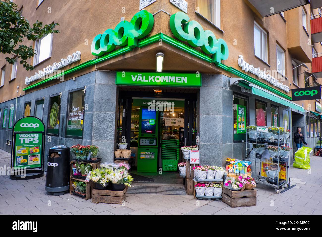 Coop supermarket, SoFo, Södermalm, Stockholm, Sweden Stock Photo - Alamy