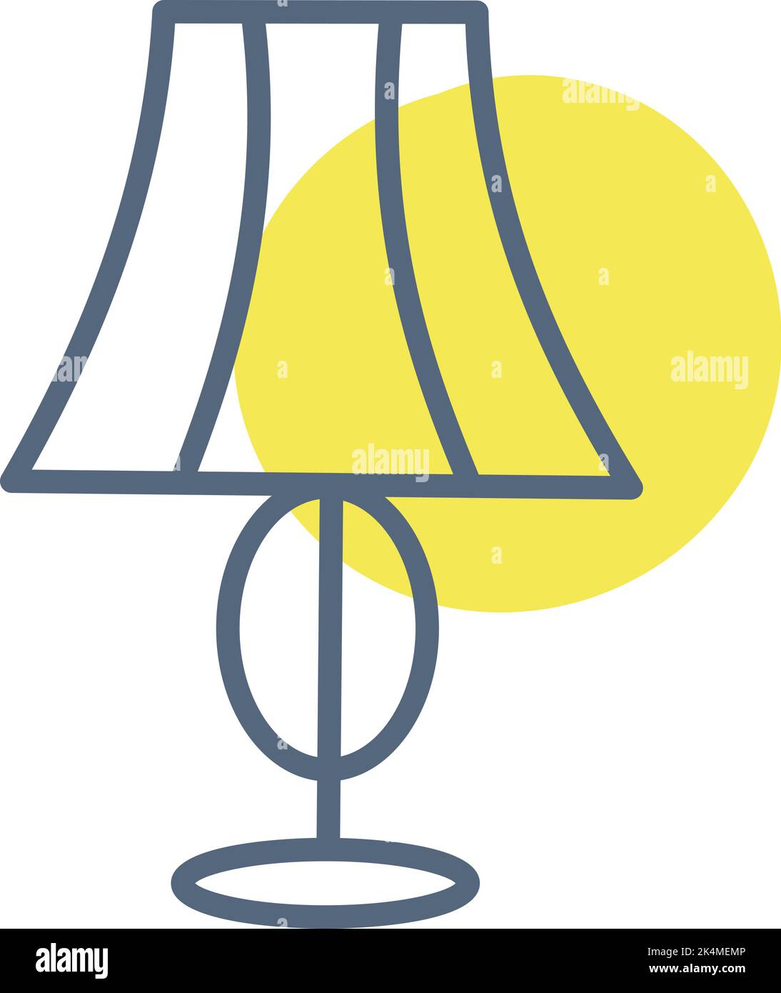 Small table lamp icon Stock Vector Images - Alamy