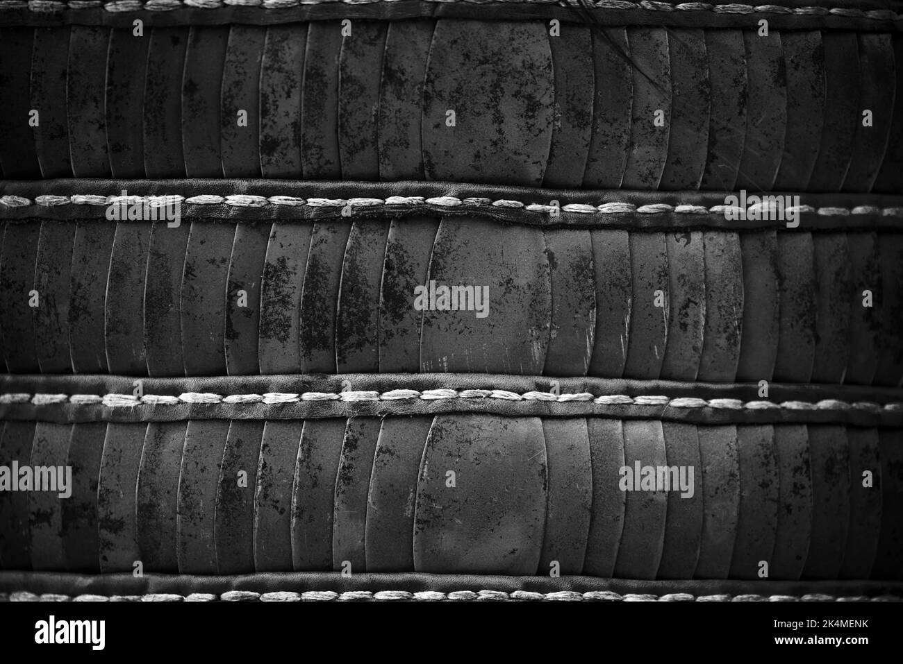 Scaly armor. Elements of plate armor of medieval warfare. metal plates ...