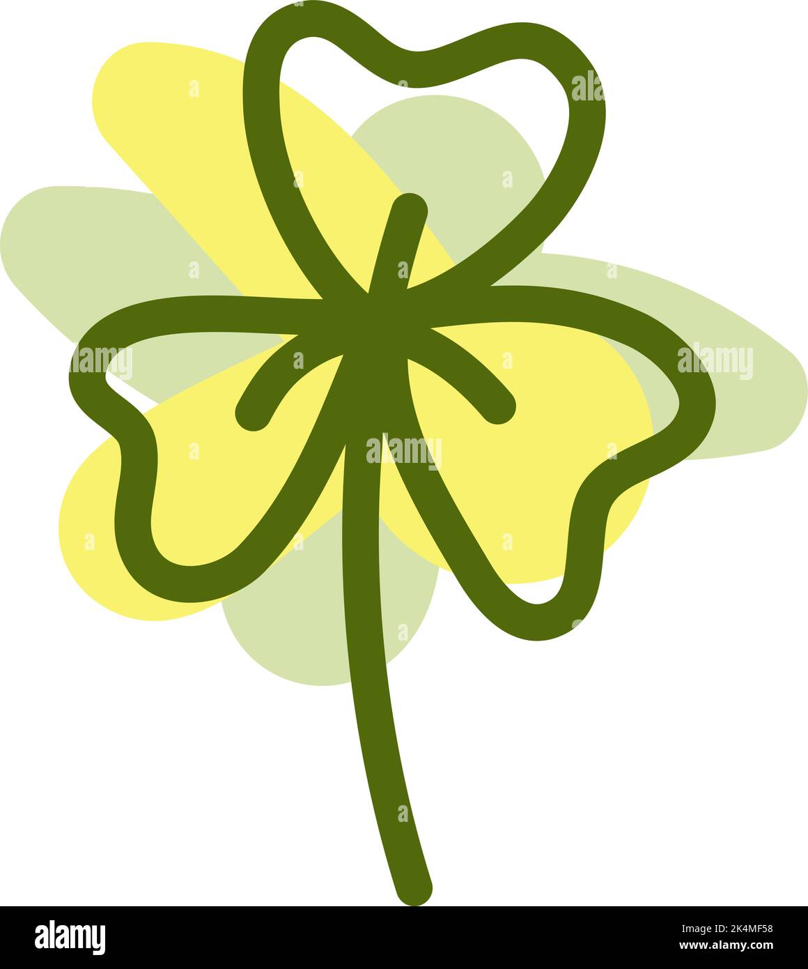 Three part leaf Stock Vector Images - Alamy