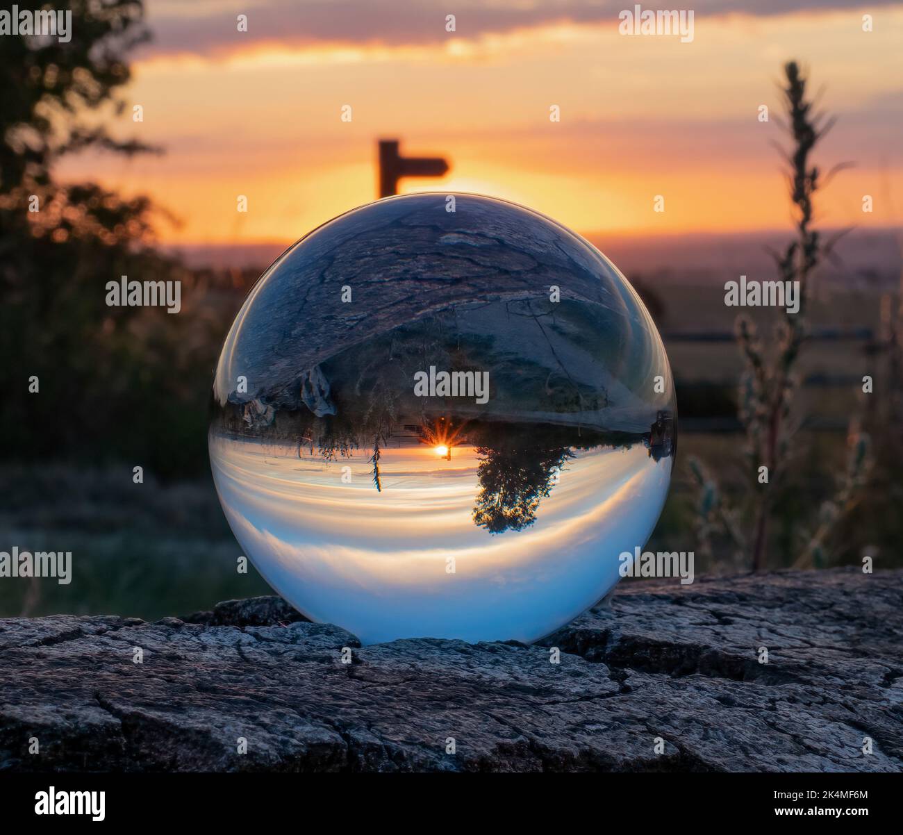 Sunset through glass hi-res stock photography and images - Alamy
