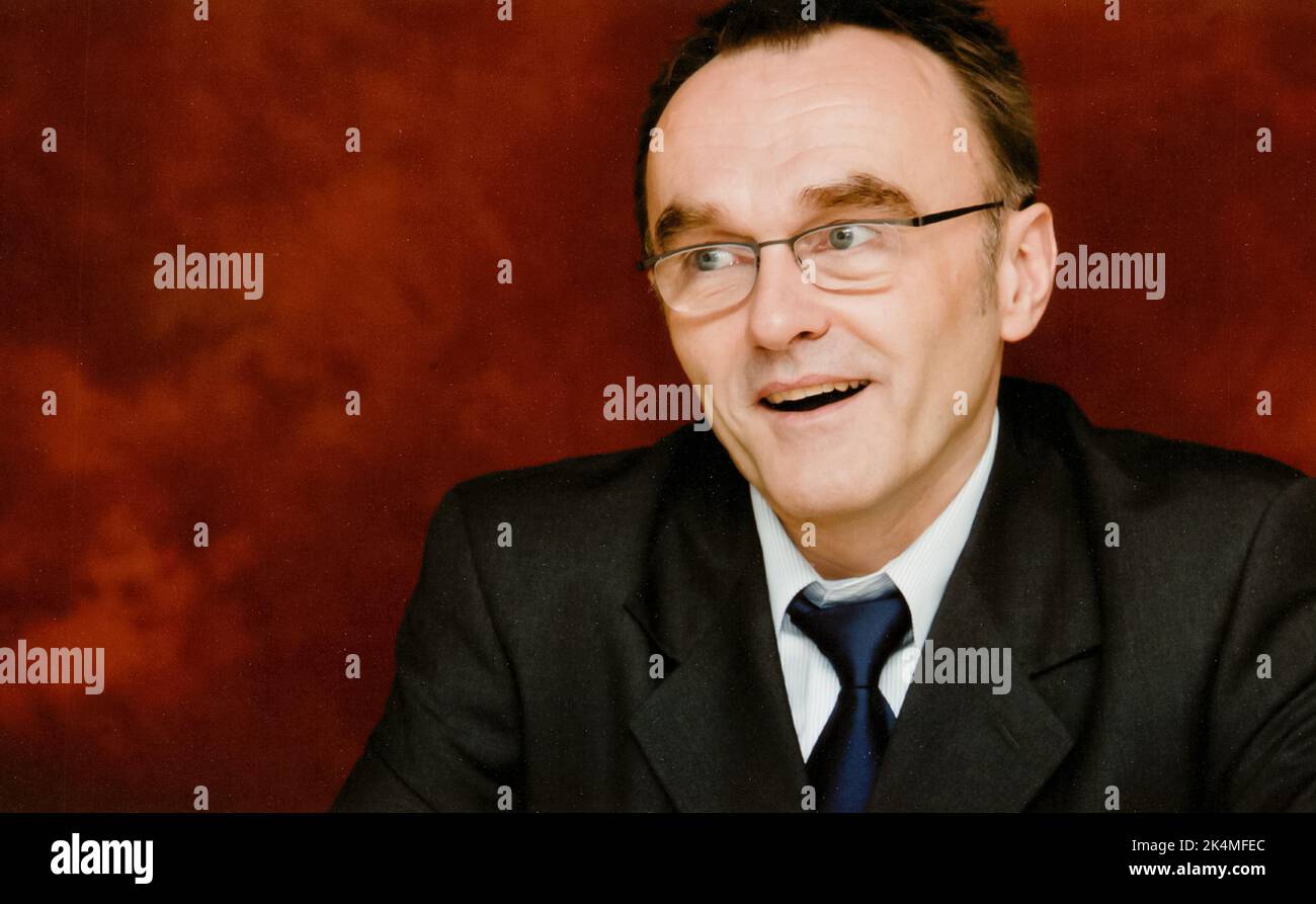 Retro celebrity portraits - Danny Boyle, circa 2007. For Editorial Use ... Retro celebrity portraits - Danny Boyle, circa 2007. For Editorial Use ...
