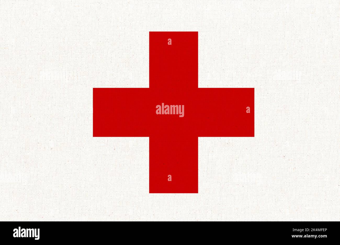 Flag of International Committee of the Red Cross. ICRC. flag of ...