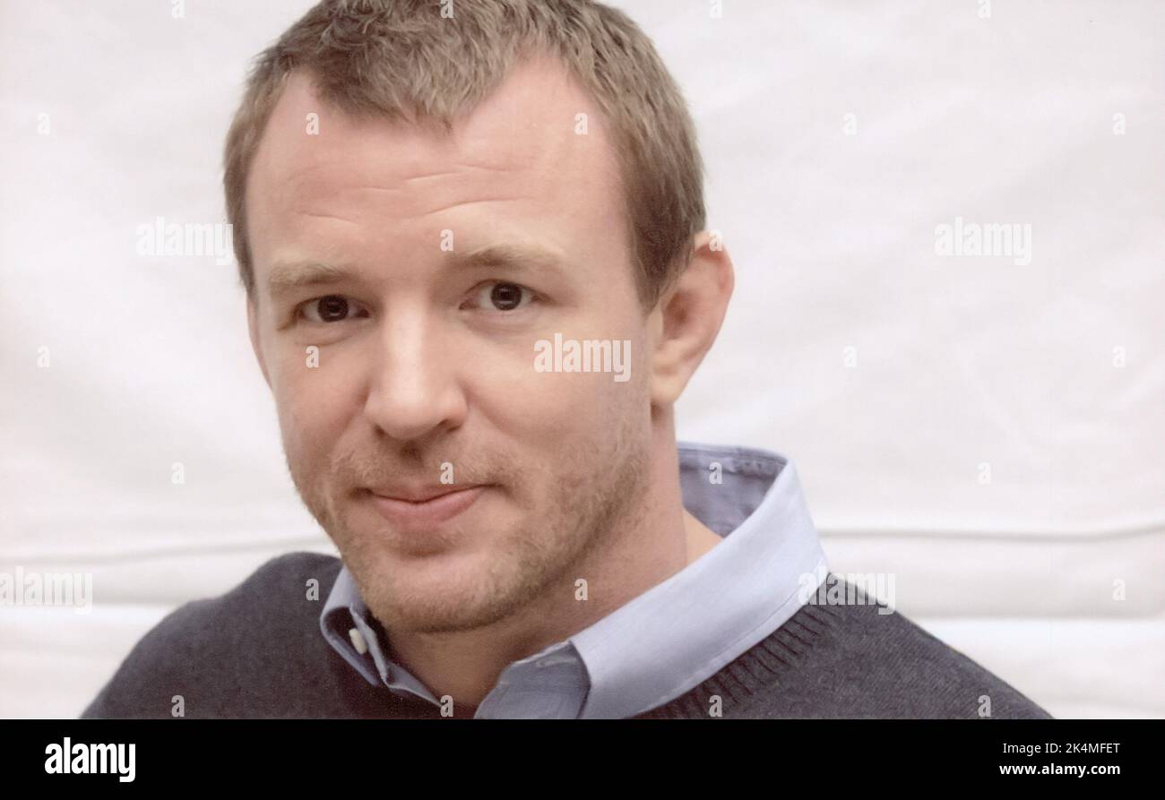 Retro celebrity portraits - Guy Ritchie, circa 2008. For Editorial Use ...