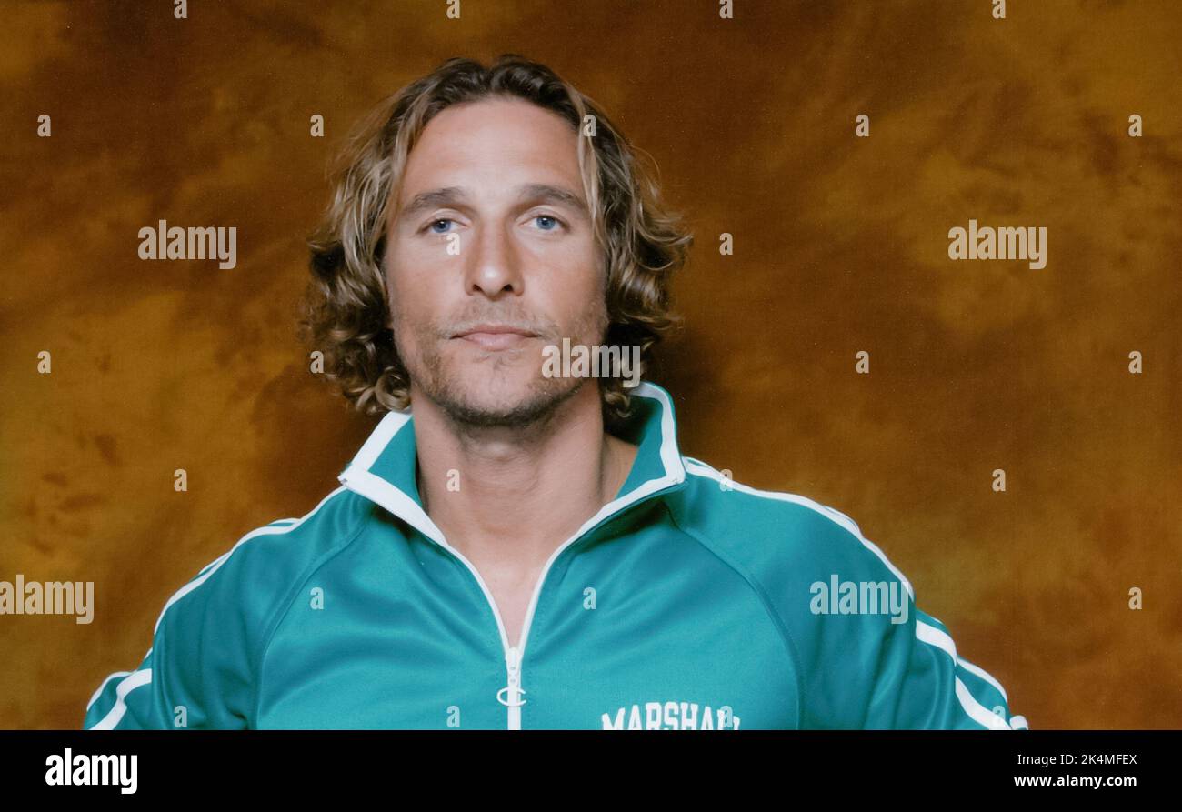 Retro celebrity portraits - Matthew McConaughey, circa 2006. For ...