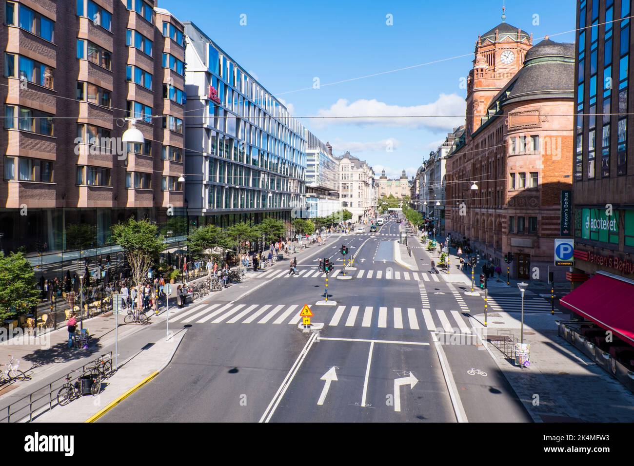 Vasagatan, Norrmalm, Stockholm, Sweden Stock Photo - Alamy