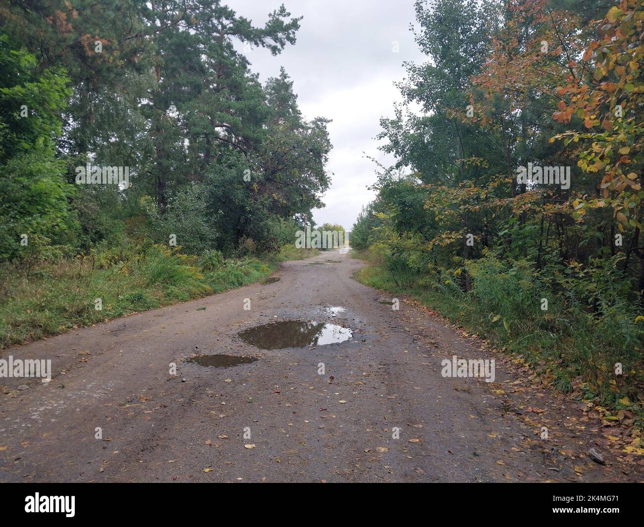 Mountain road after the rain hi-res stock photography and images - Alamy