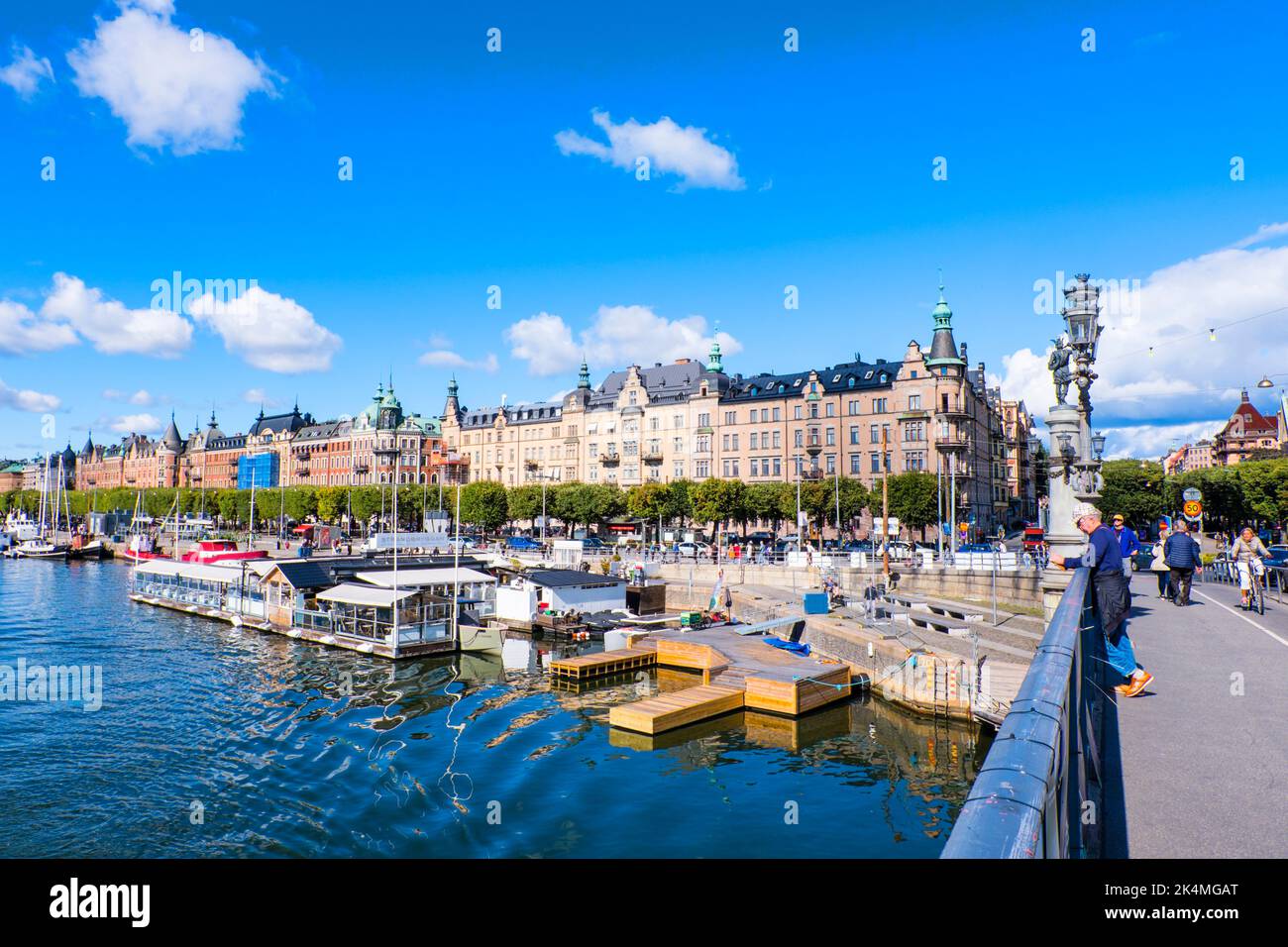 Strandvagen ostermalm stockholm sweden hi-res stock photography and ...