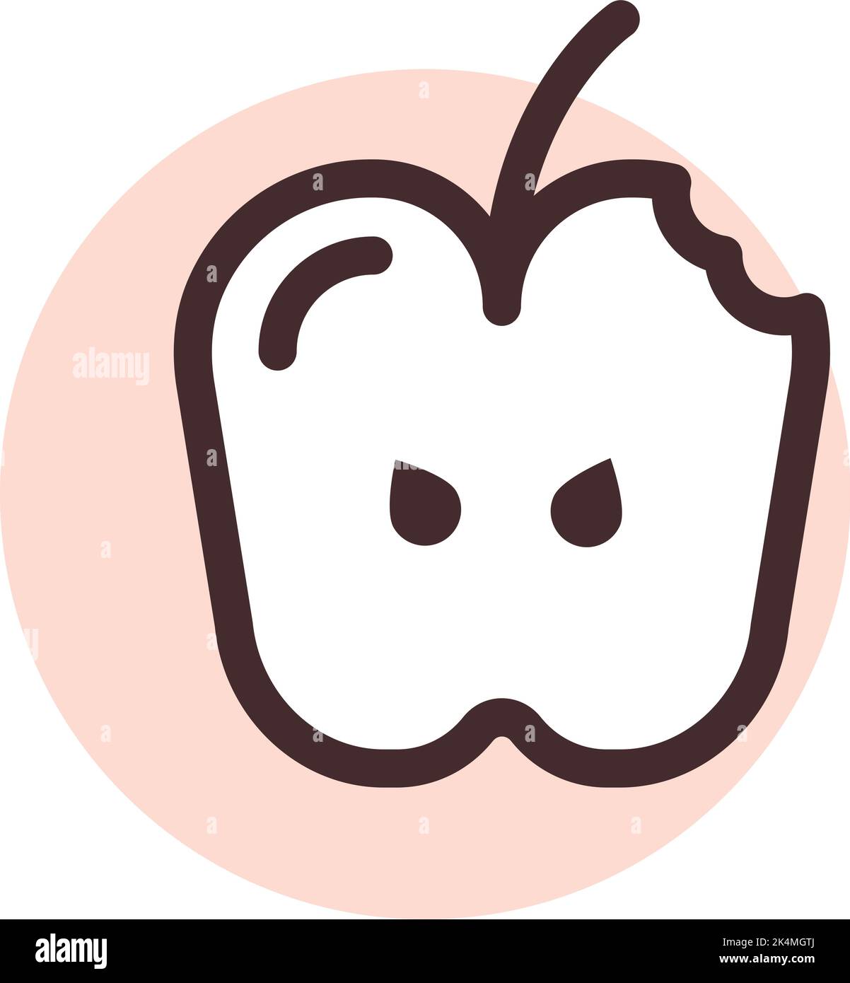 Eating healthy, illustration, vector on a white background Stock Vector ...