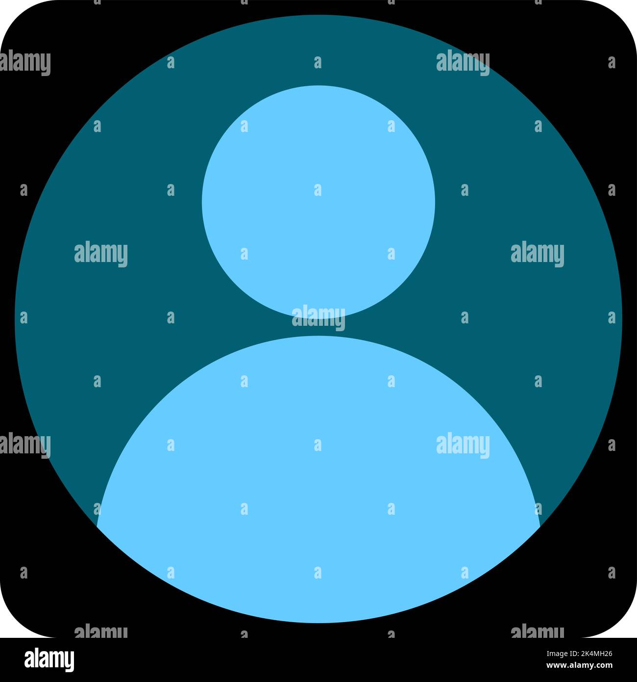 Phone owner profile, illustration, vector on a white background Stock ...