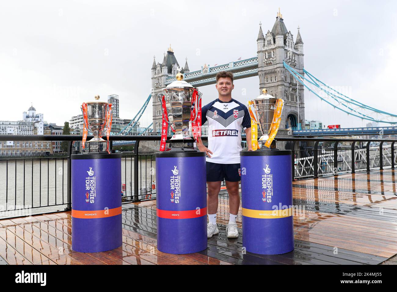 EDITORIAL USE ONLY England Wheelchair player Tom Halliwell with the ...