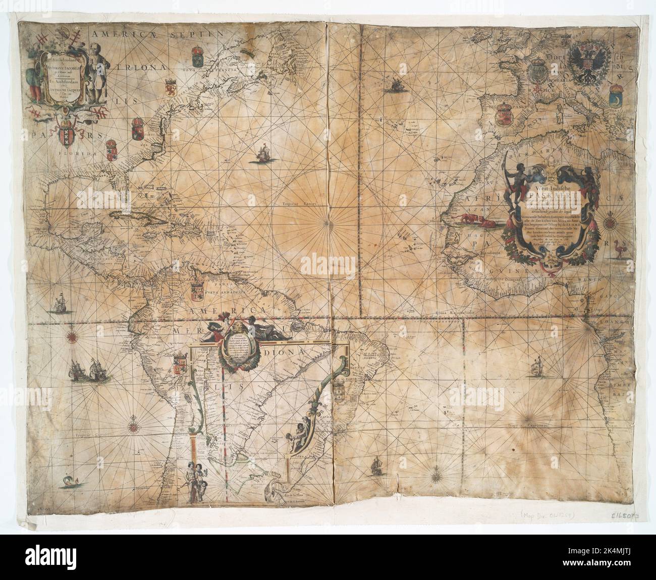 1650 map hi-res stock photography and images - Alamy