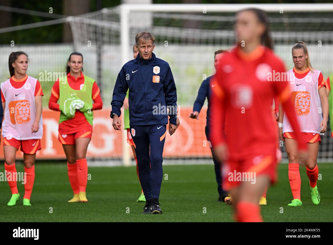 ZEIST - Netherlands, 03/10/2022, ZEIST - Holland women trainer coach ...
