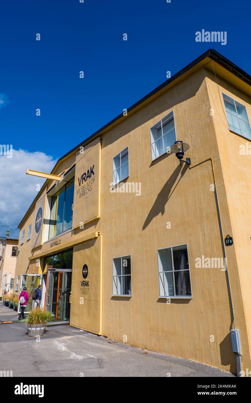Vrak, Museum of Wrecks, Djurgården, Stockholm, Sweden Stock Photo - Alamy