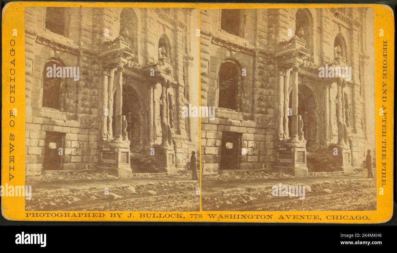 Chicago before the great fire hi-res stock photography and images - Alamy