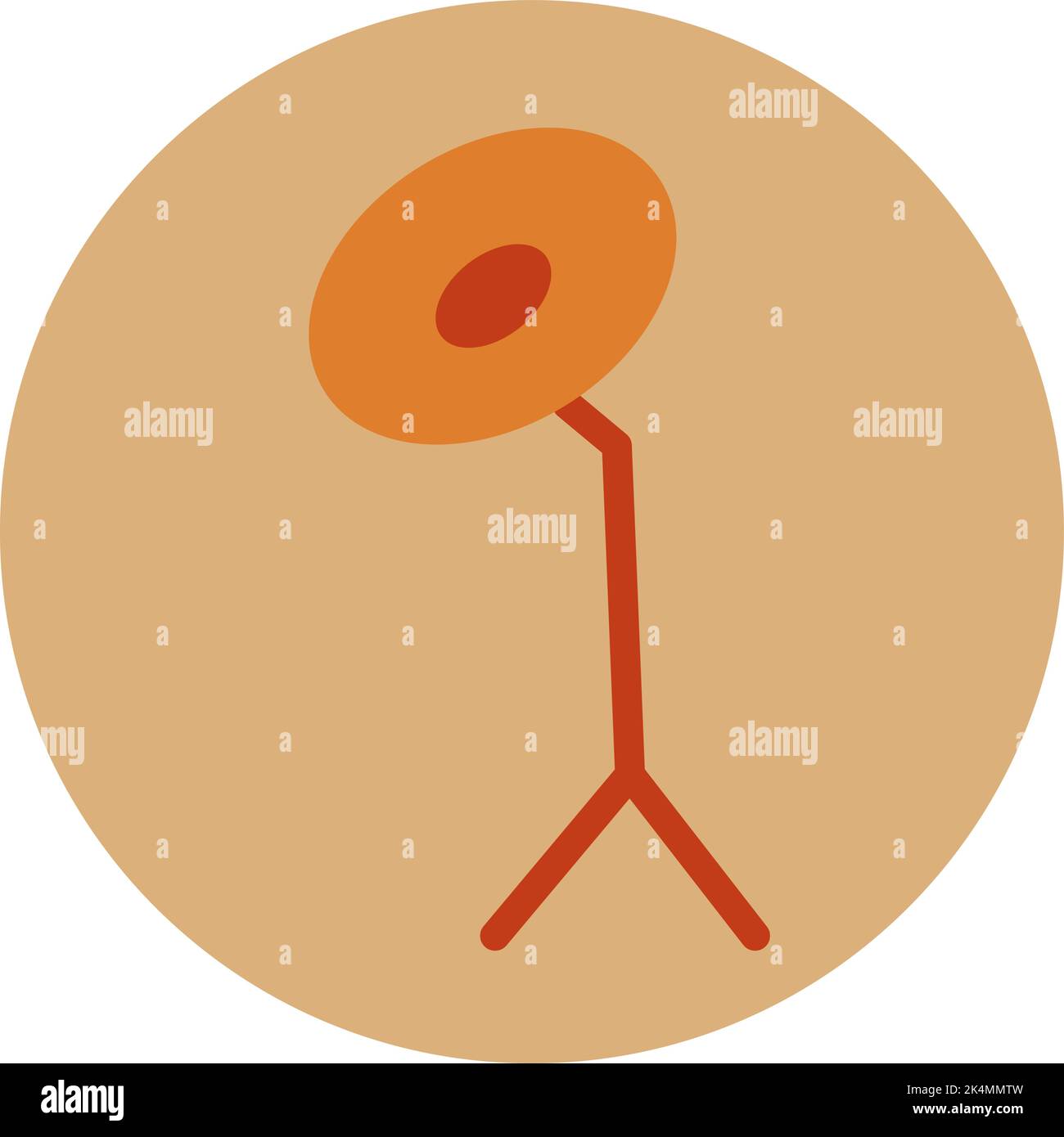 Metal cymbal Stock Vector Images - Alamy