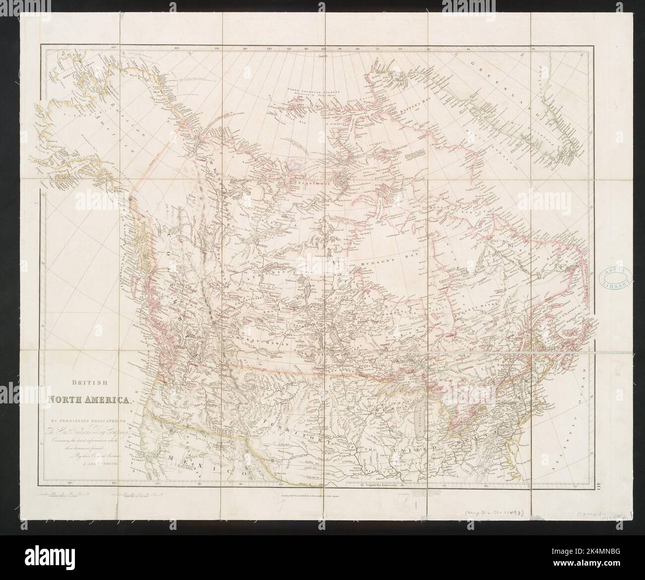 Hudson bay company map hi-res stock photography and images - Alamy