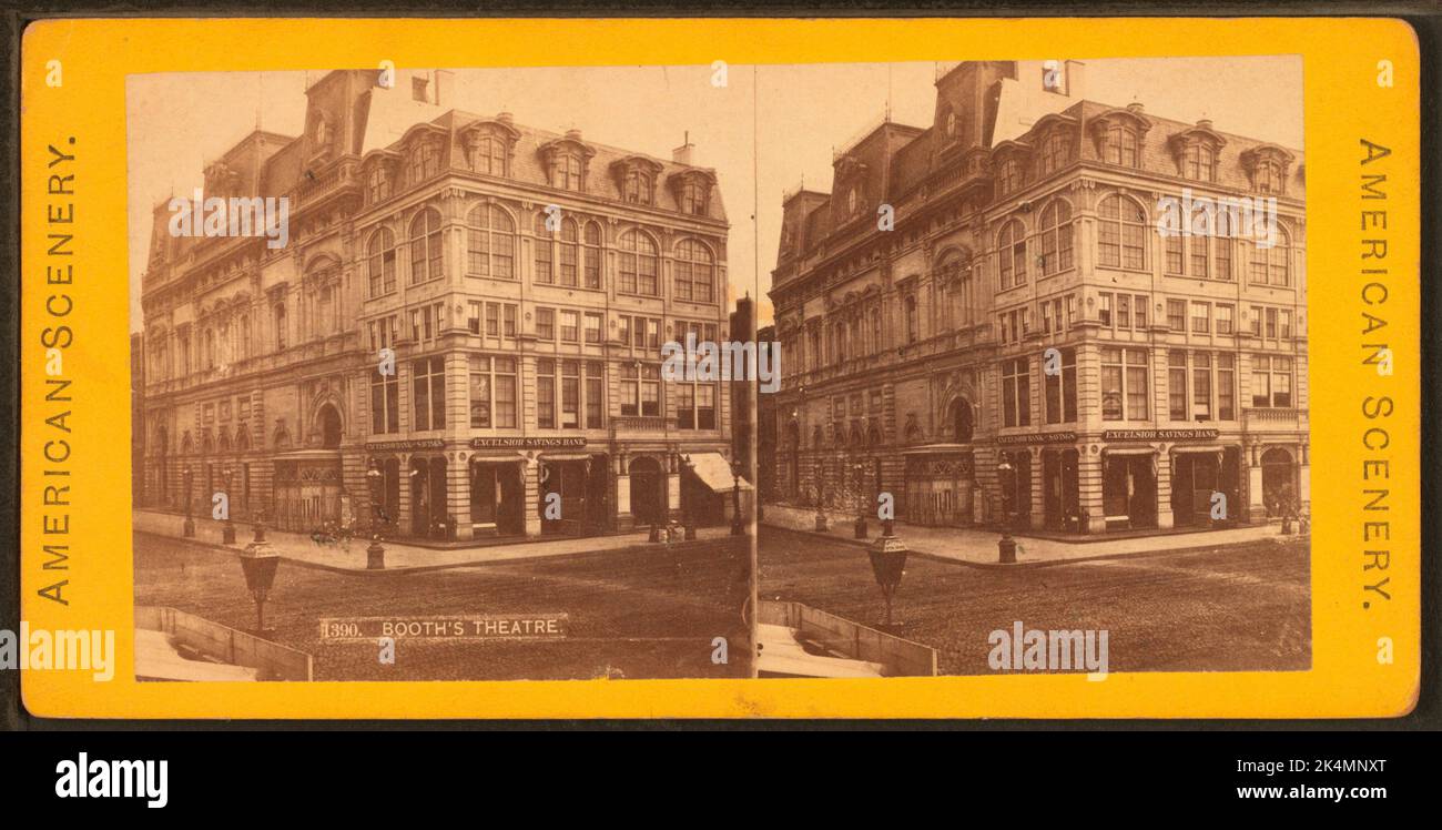 Booth's Theatre. Additional title: American scenery. 1390. Robert N ...
