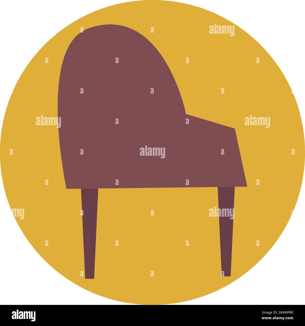 Piano instrument, illustration, vector on a white background Stock ...