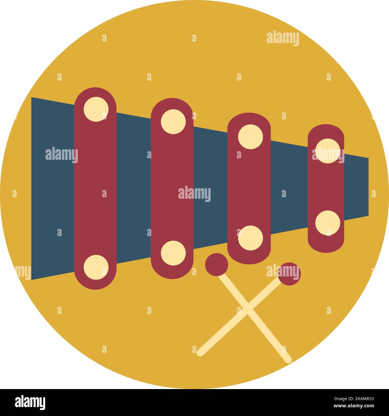 Saxophone instrument, illustration, vector on a white background Stock ...