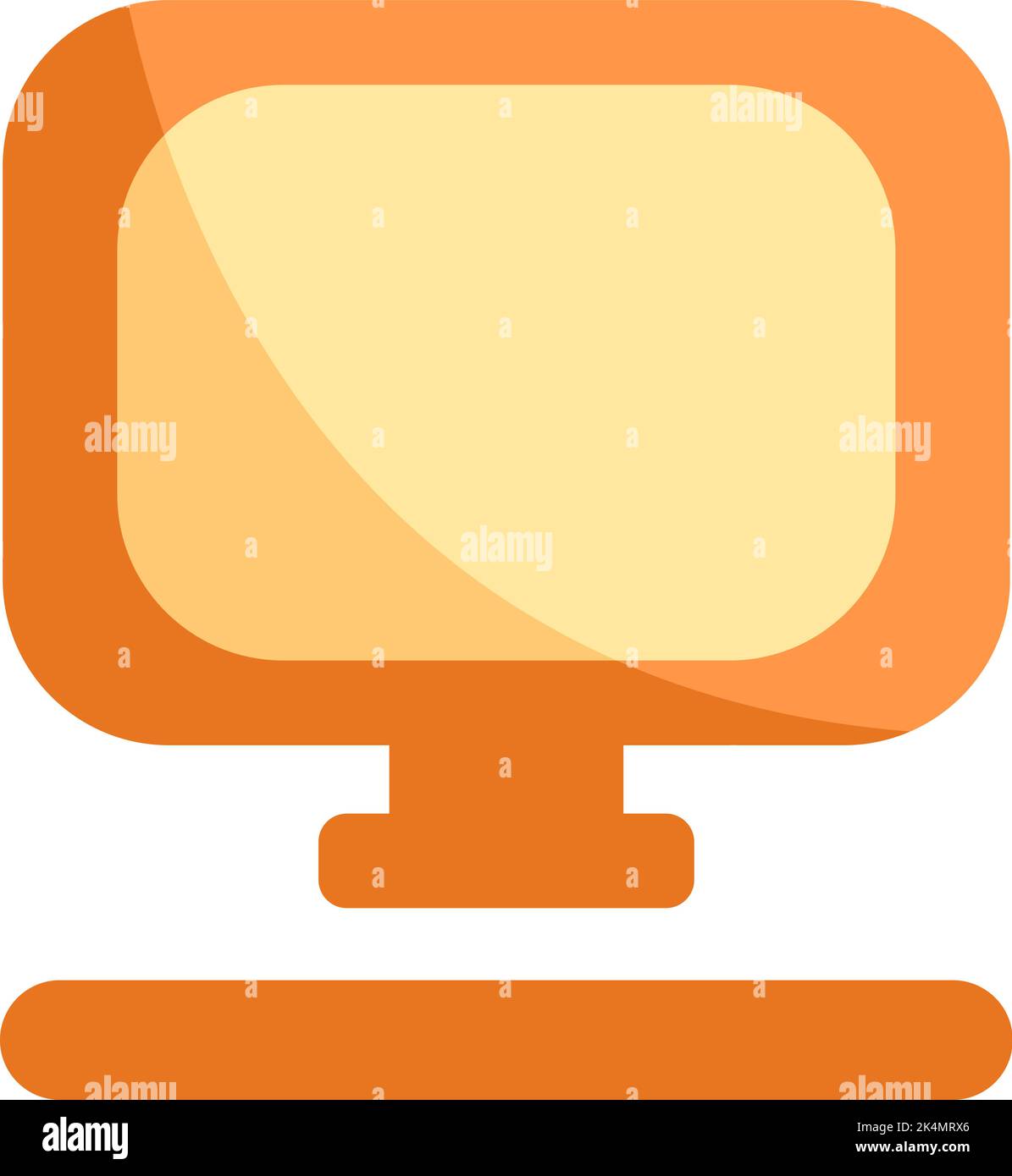 Office on computer Stock Vector Images - Alamy