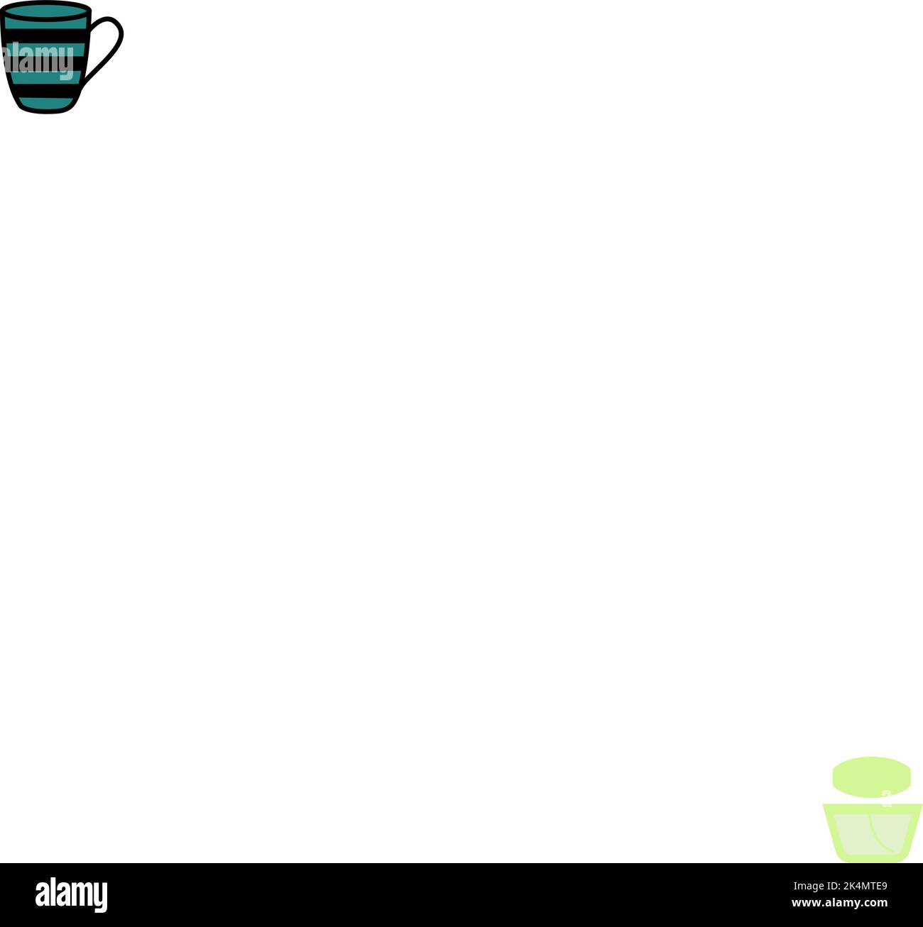 Face cream on green Stock Vector Images - Alamy