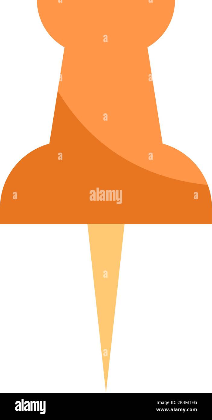 Office pins on paper Stock Vector Images - Alamy