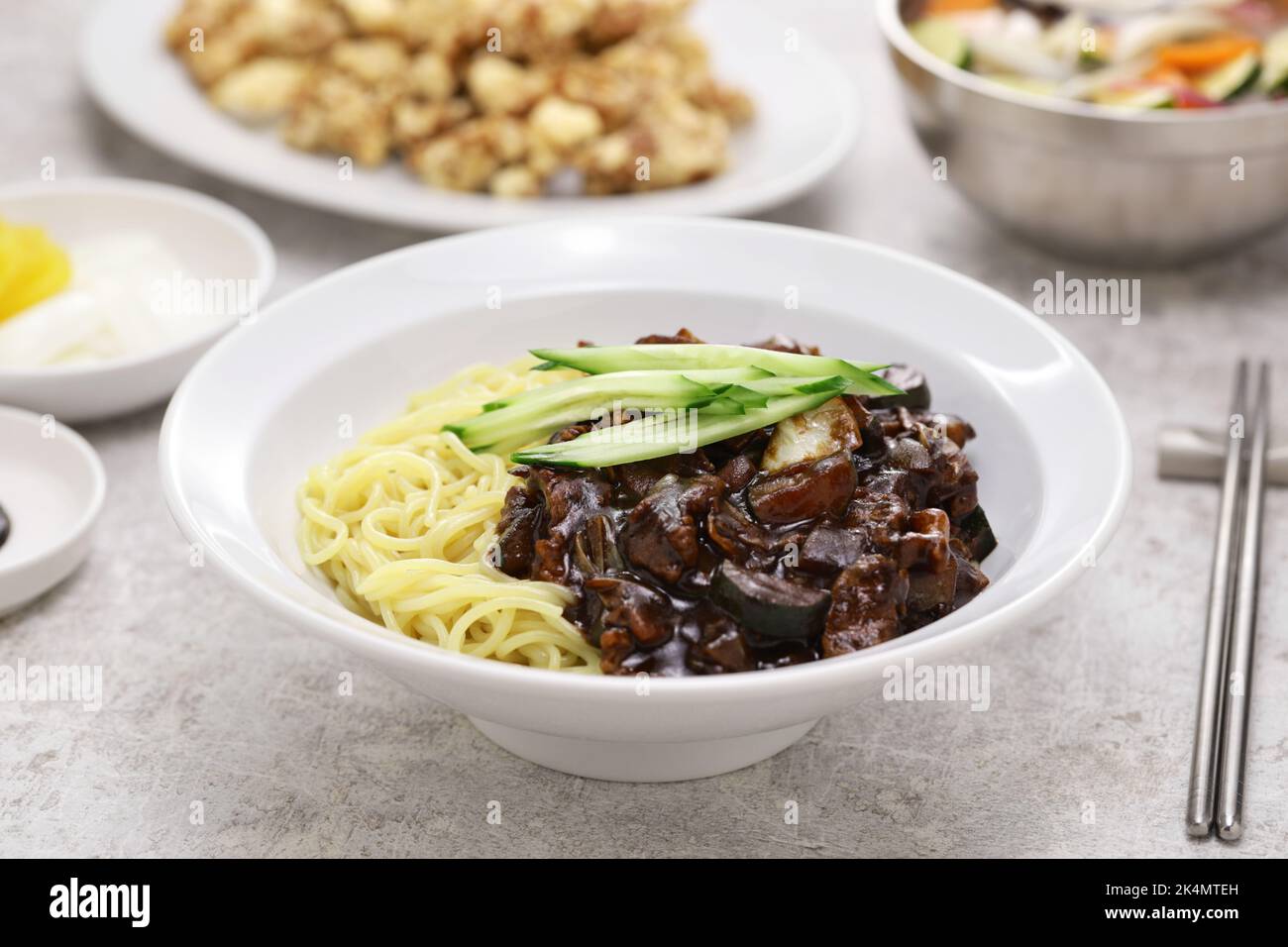 Jajangmyeon and Tangsuyuk are a popular Korean Chinese dish known as ...