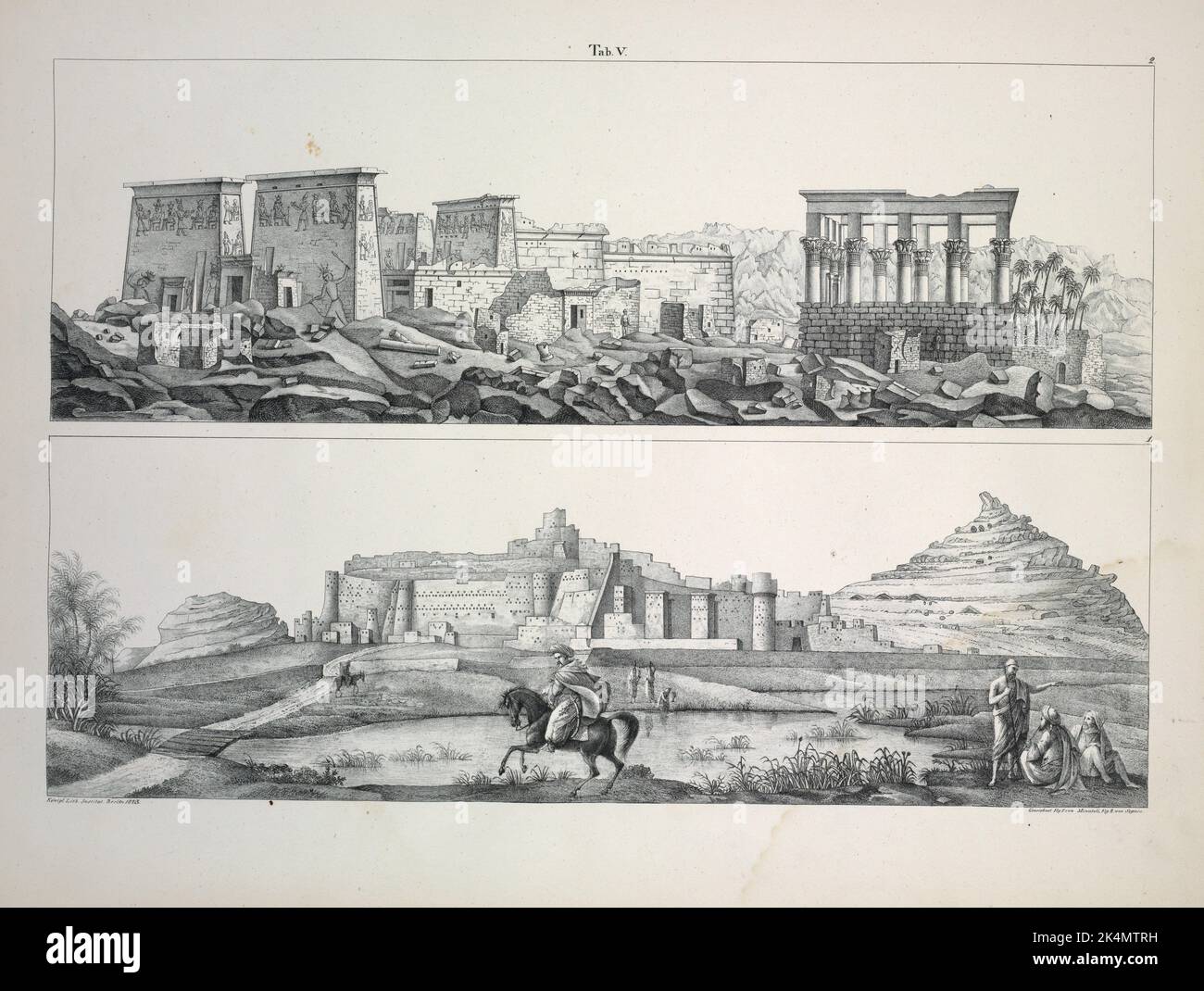 1. View of the principal place of the oasis of Ammon, Siwah-Kebir, from ...