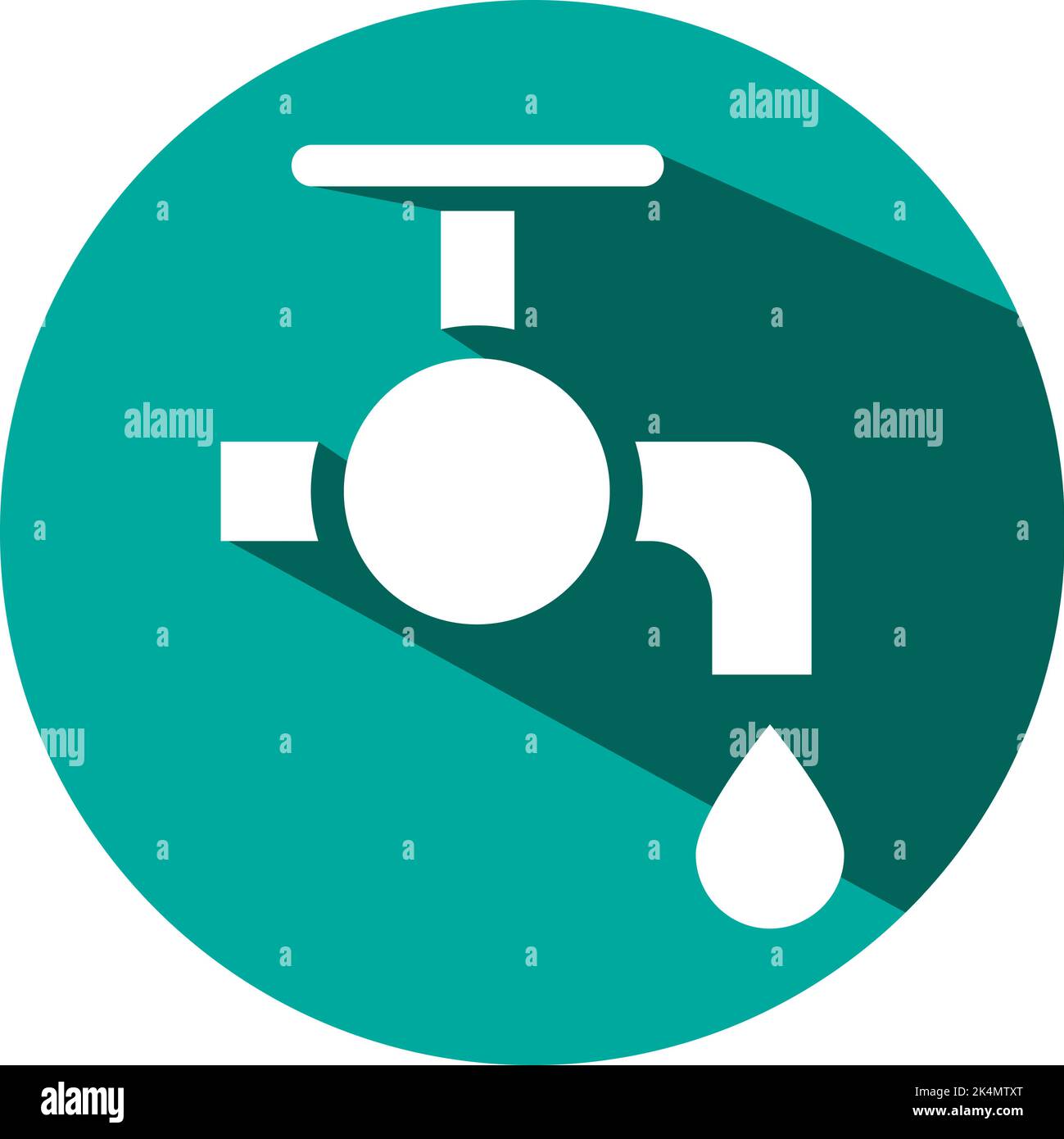 Water payment, illustration, vector on a white background Stock Vector ...