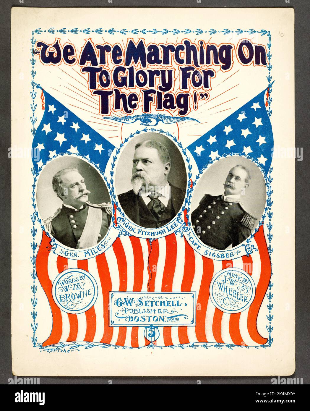 Patriotic sheet music hi-res stock photography and images - Alamy