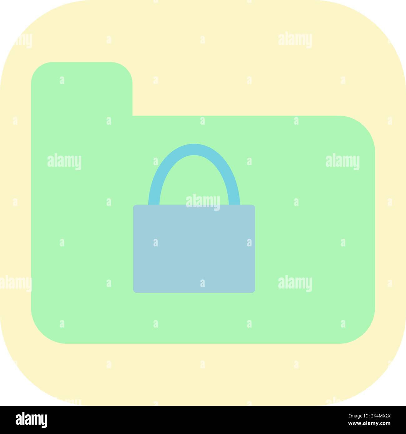Locked phone filles, illustration, vector on a white background Stock ...