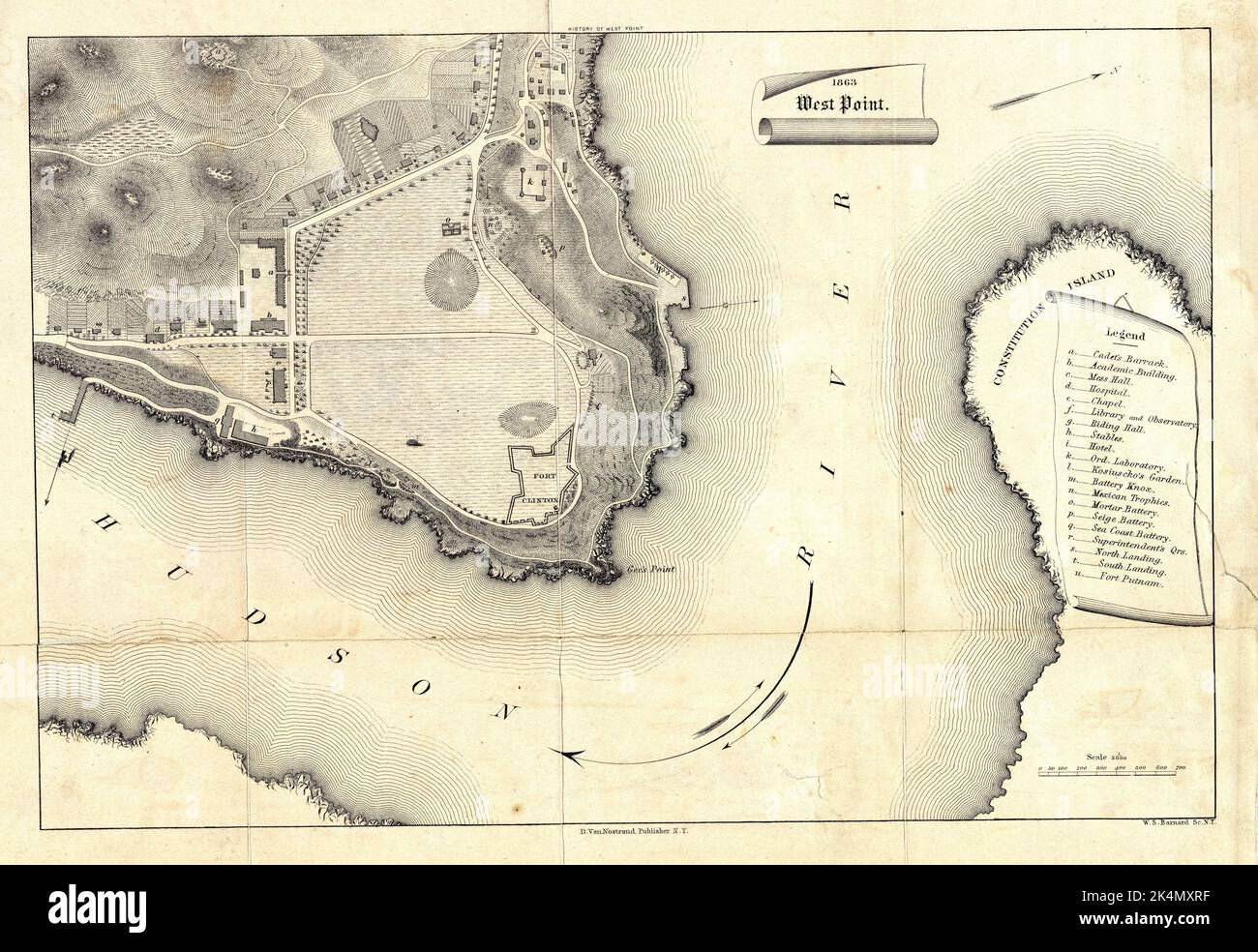 1863, West Point Additional title: West Point. Van Nostrand, David ...