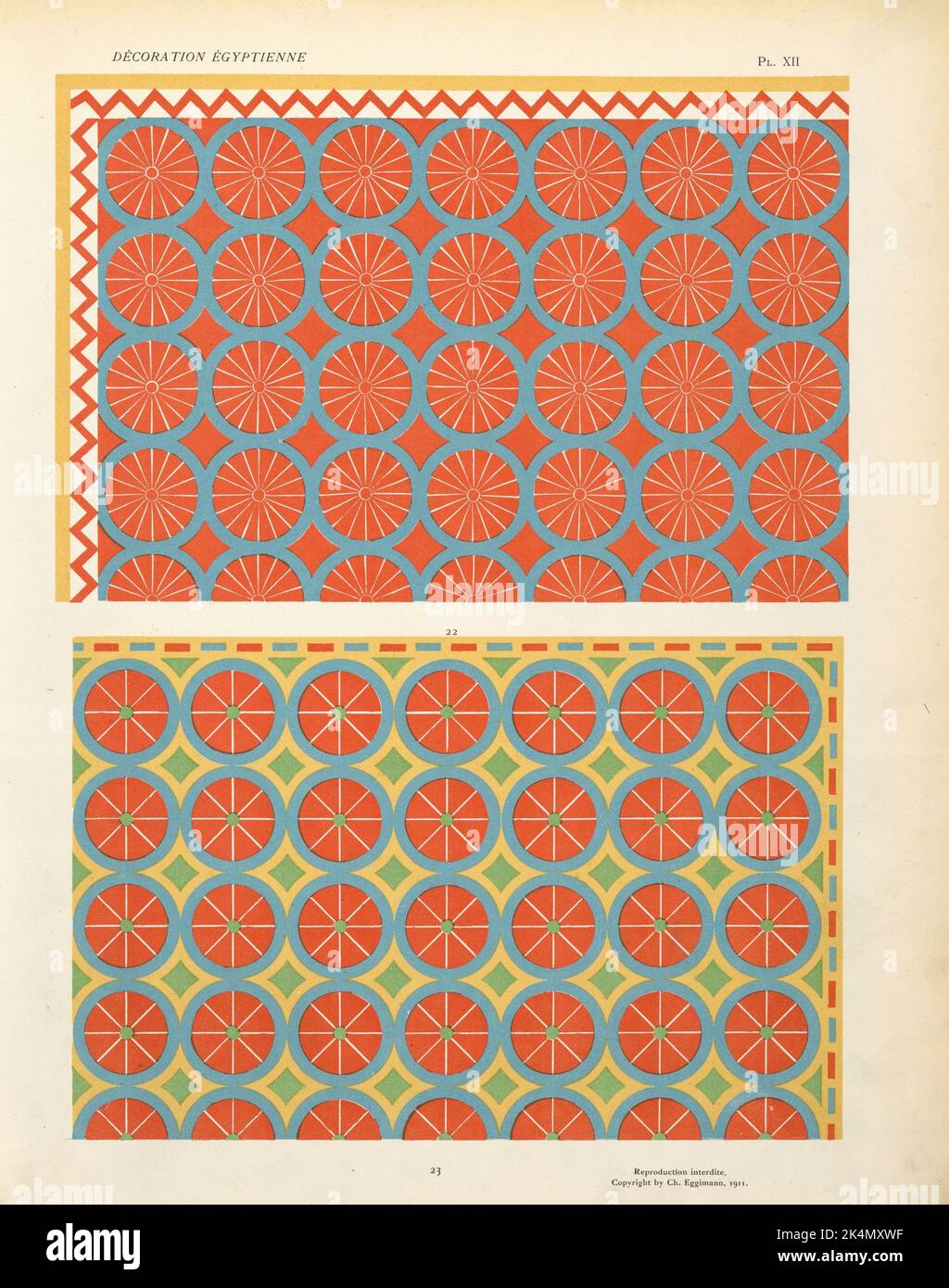 Ceiling of the Tomb of Hiq-er-Neheh (n°64), 23. Ceiling of the Tomb of ...