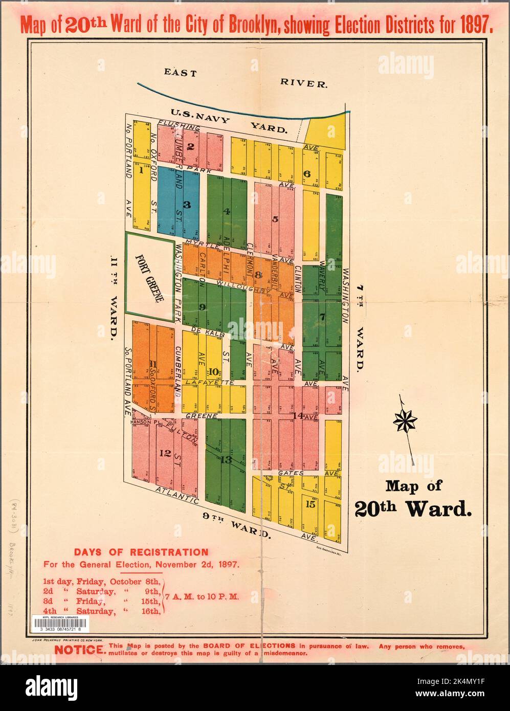 Map of ward hi-res stock photography and images - Alamy