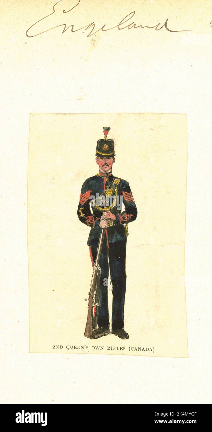 Queen’s own rifles of canada hi-res stock photography and images - Alamy