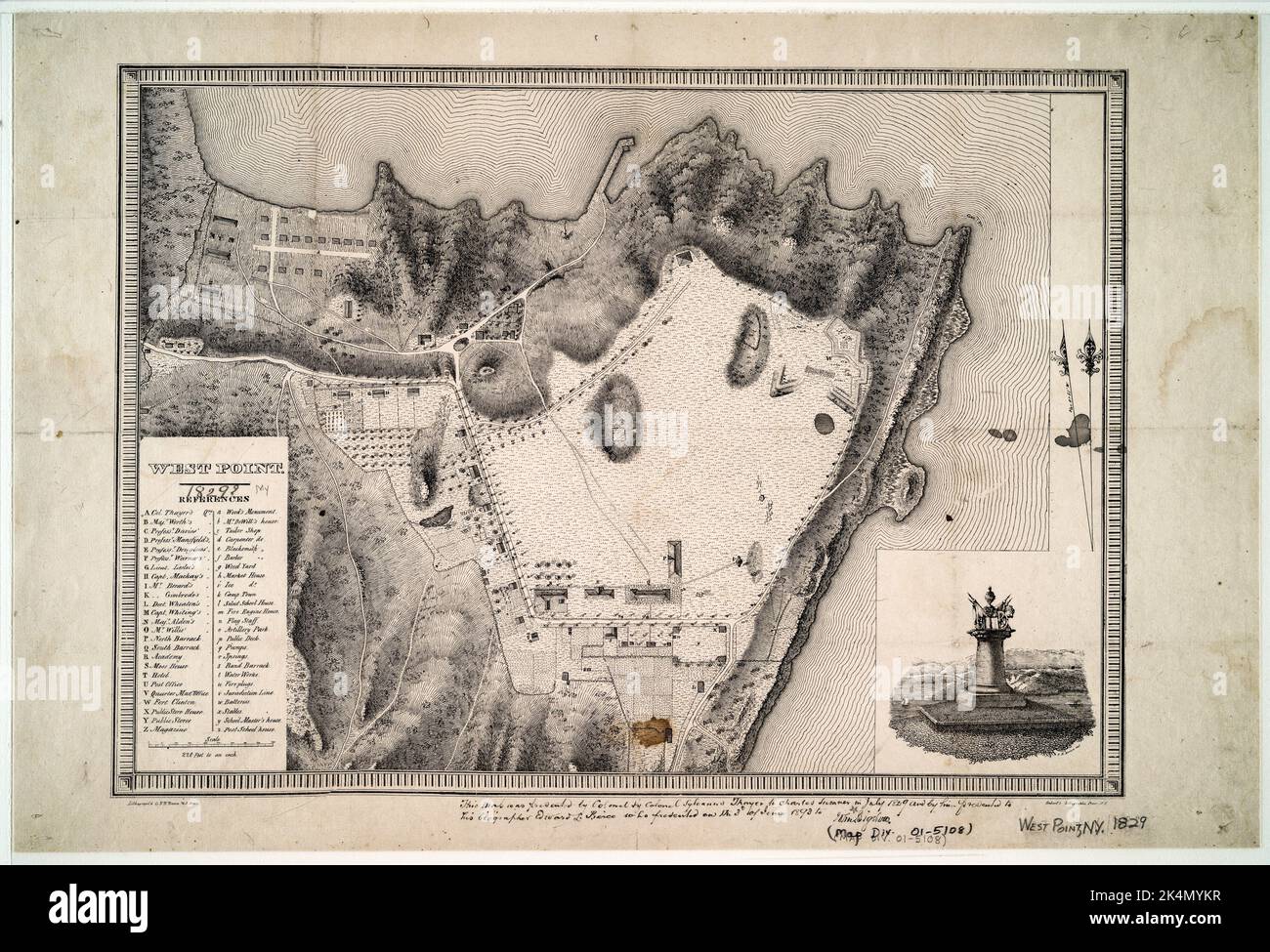 Map 1829 united states hi-res stock photography and images - Alamy