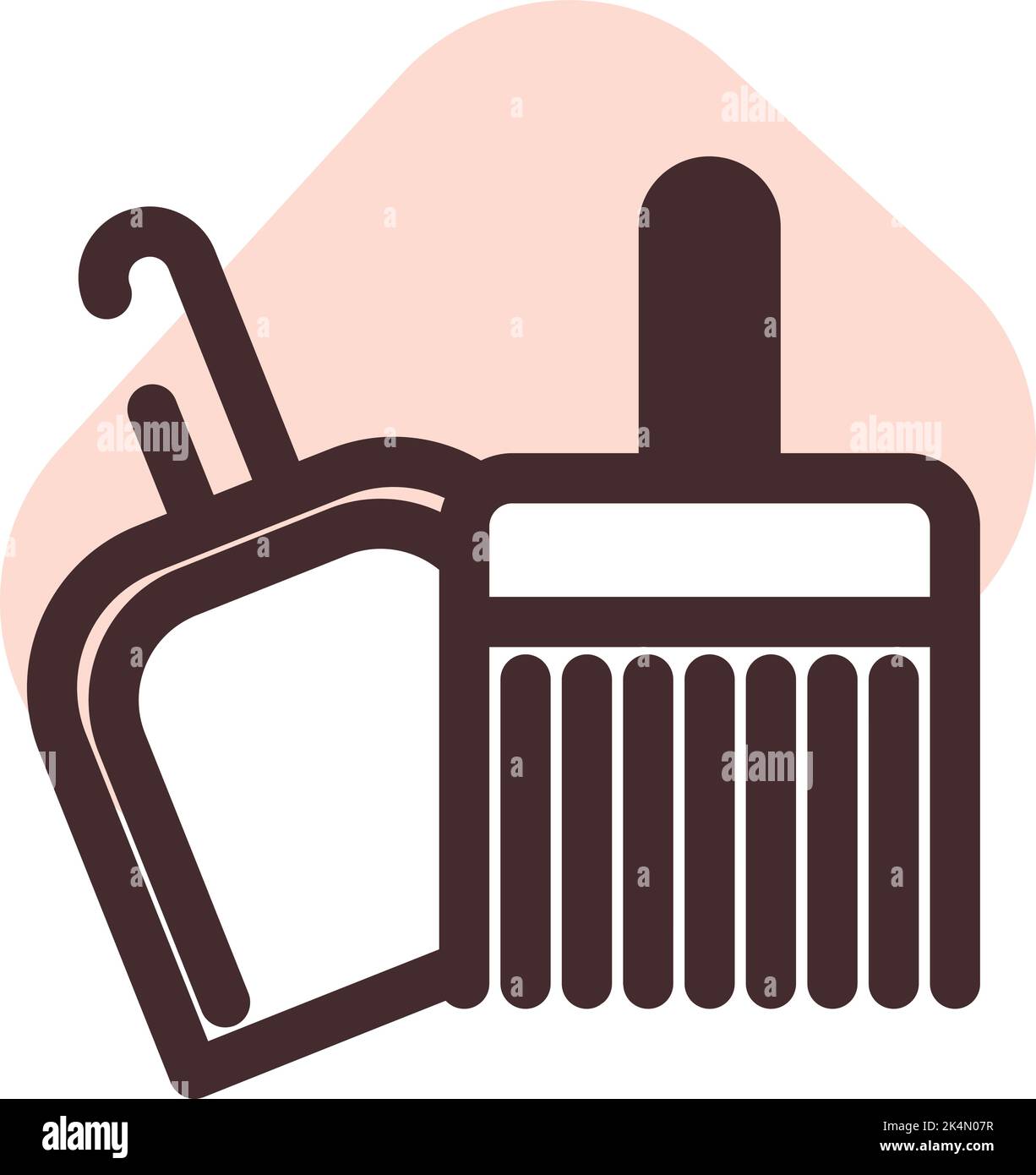 Cleaning a dog Stock Vector Images - Alamy