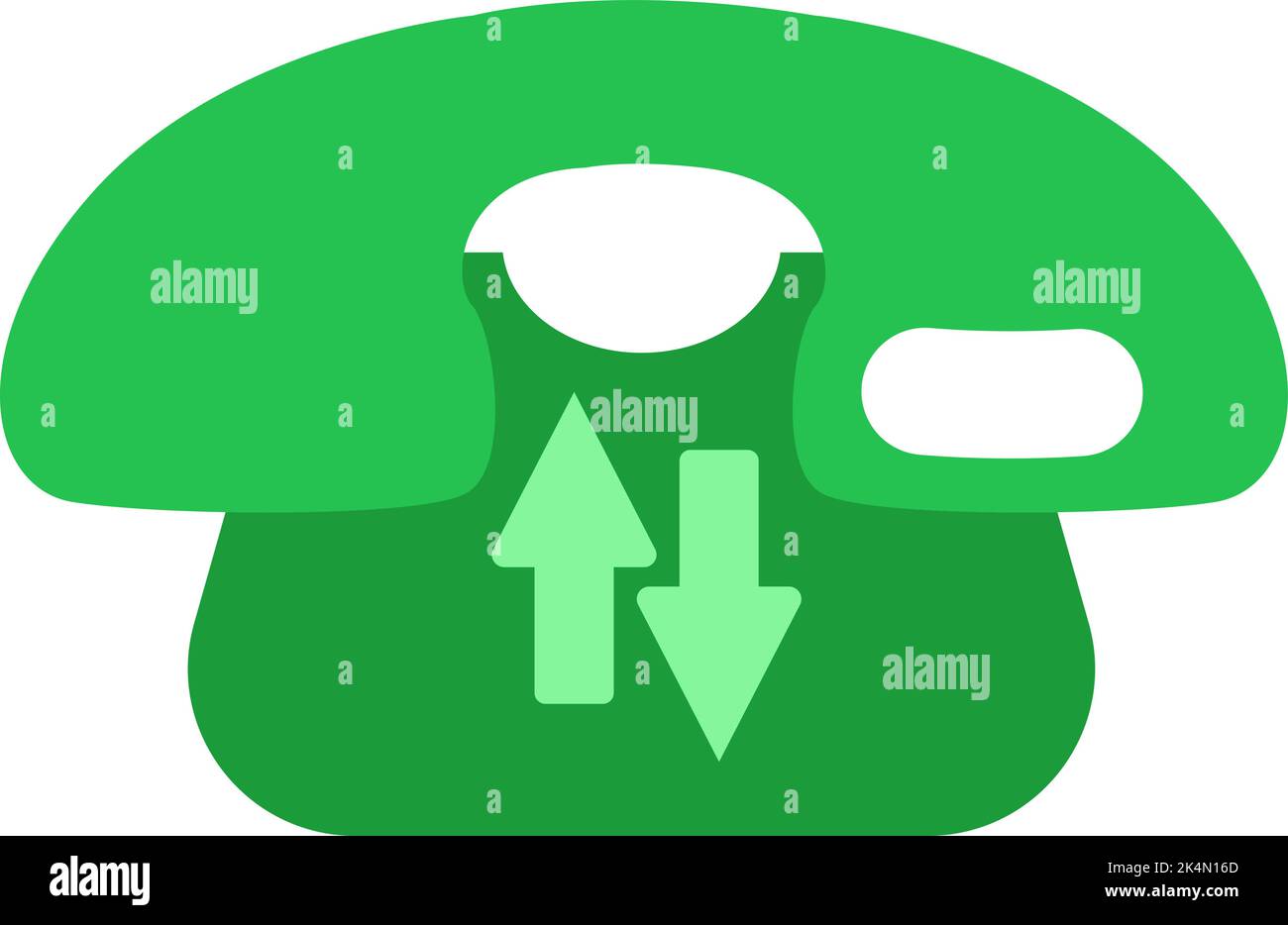 Outgoing telephone call, illustration, vector on a white background ...