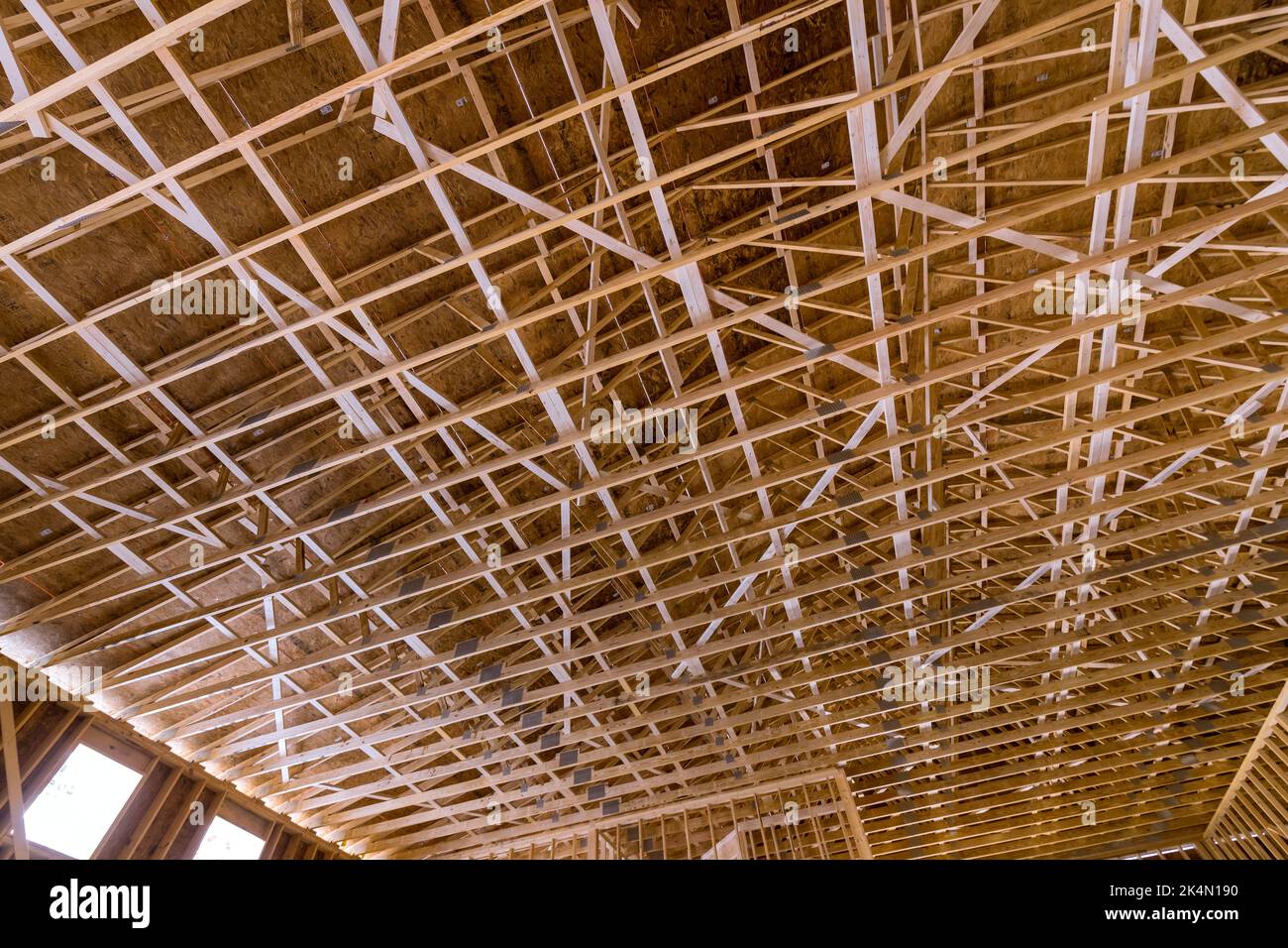 We are currently in the process a wooden truss beam roof beam for a new ...