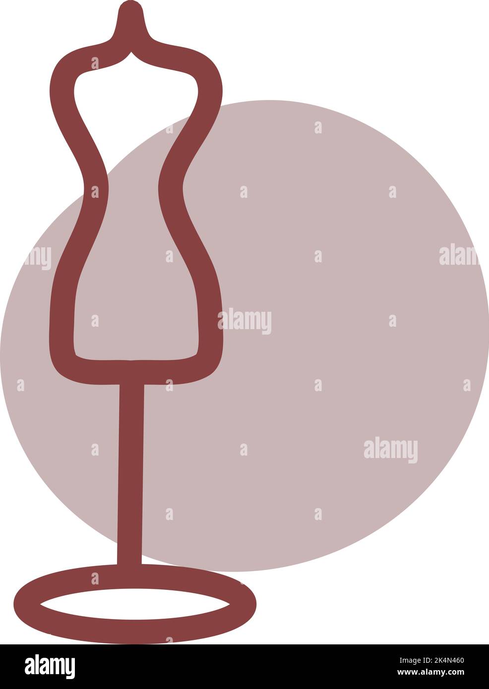 Sewing model, illustration, vector on a white background Stock Vector ...