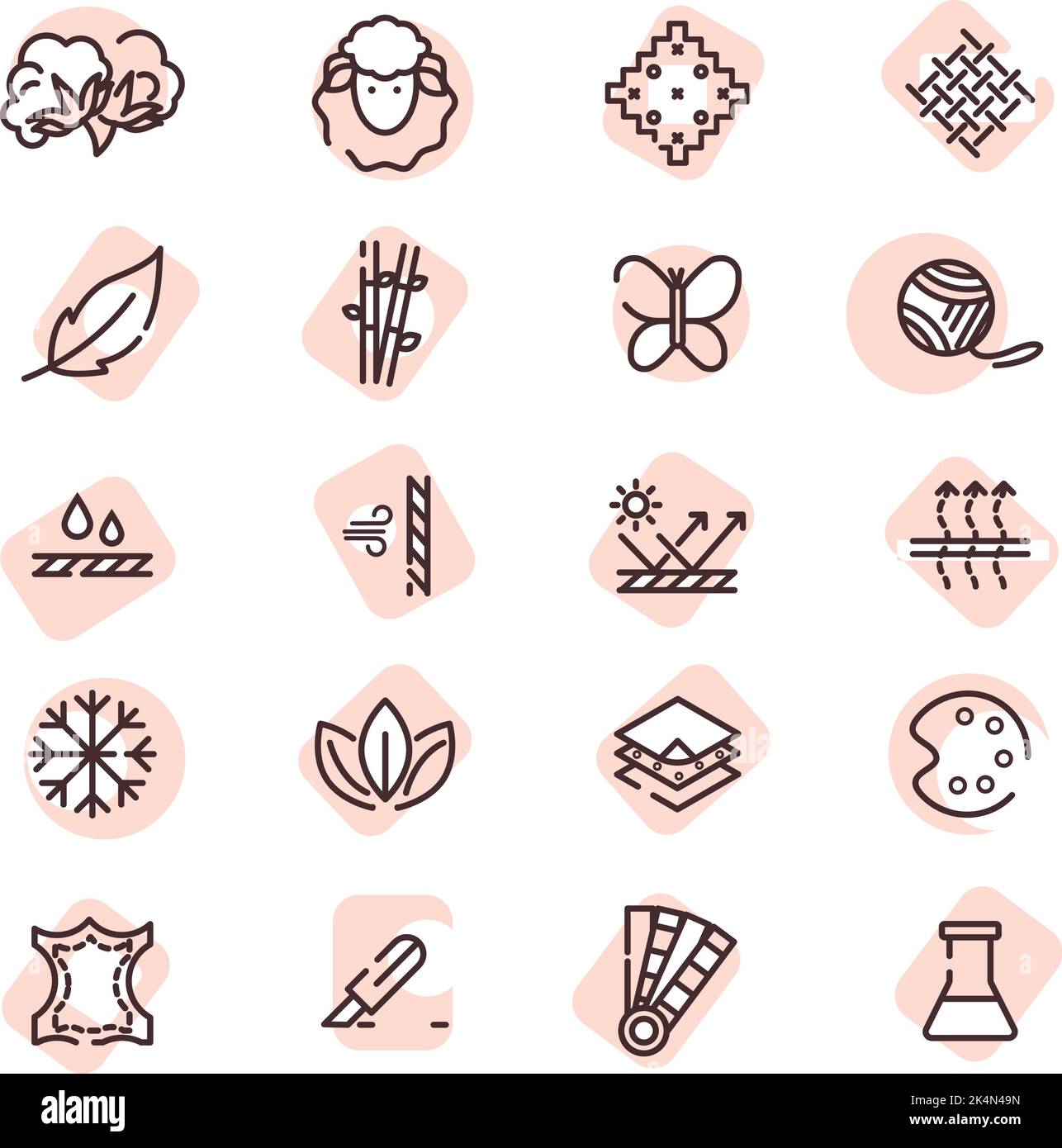 Textile designs, illustration, vector on a white background Stock ...