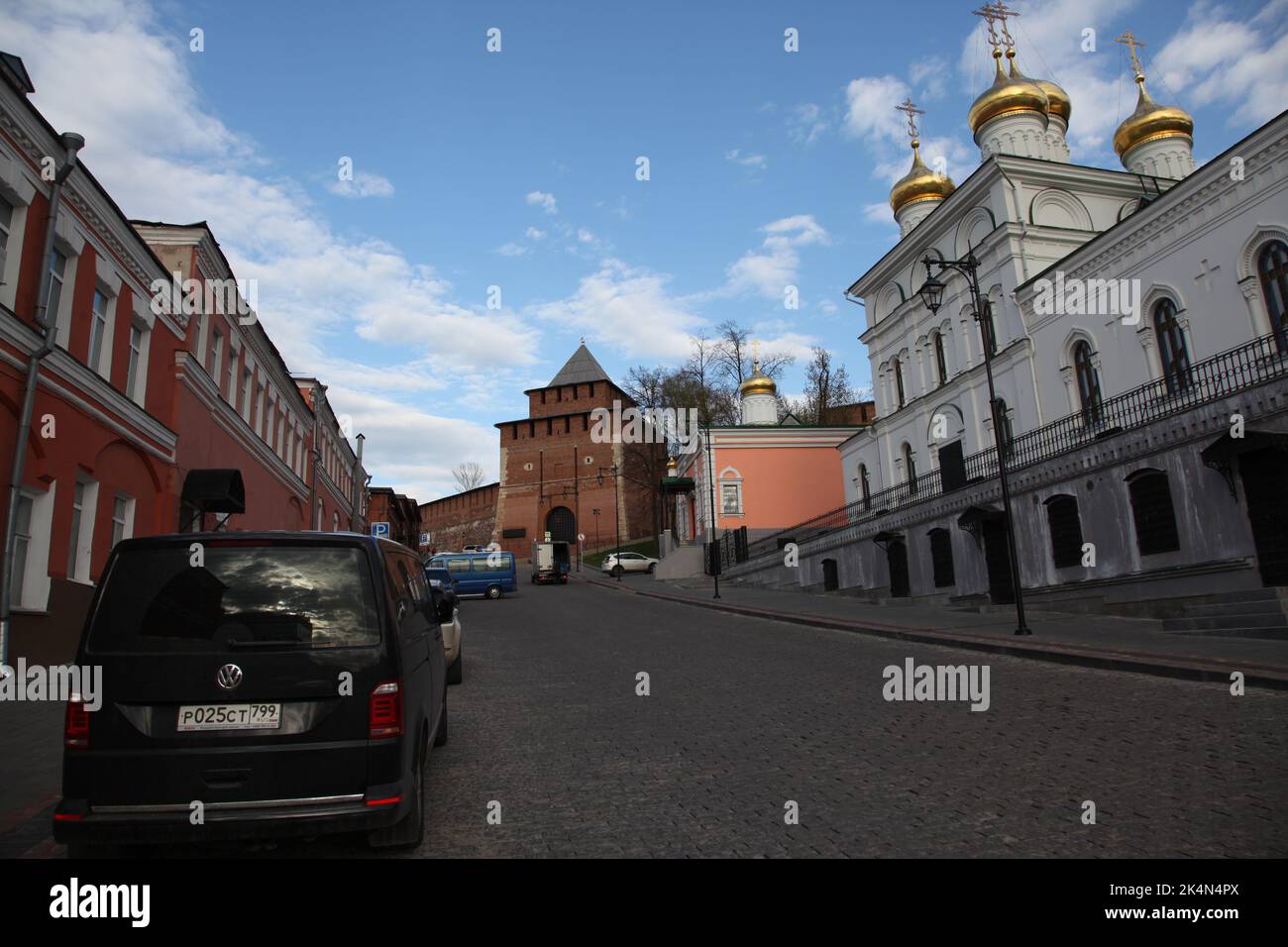 Nizhniy Novgorod. The church on the territory of the Kremlin Stock ...