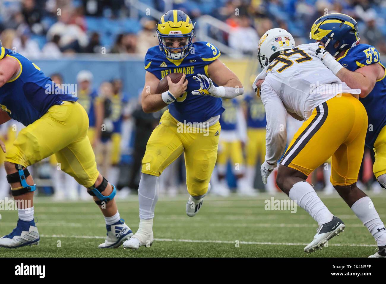 Newark, Delaware, USA. 1st Oct, 2022. Delaware Fightin Blue Hens ...