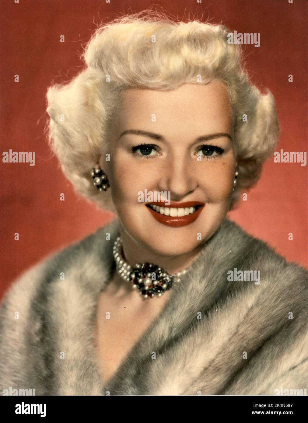 BETTY GRABLE 1950 Colour Portrait publicity for CALL ME MISTER 1951 director LLOYD BACON ...