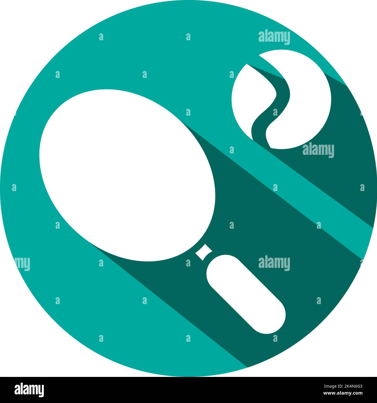 Tennis ball and racket symbol hi-res stock photography and images - Alamy