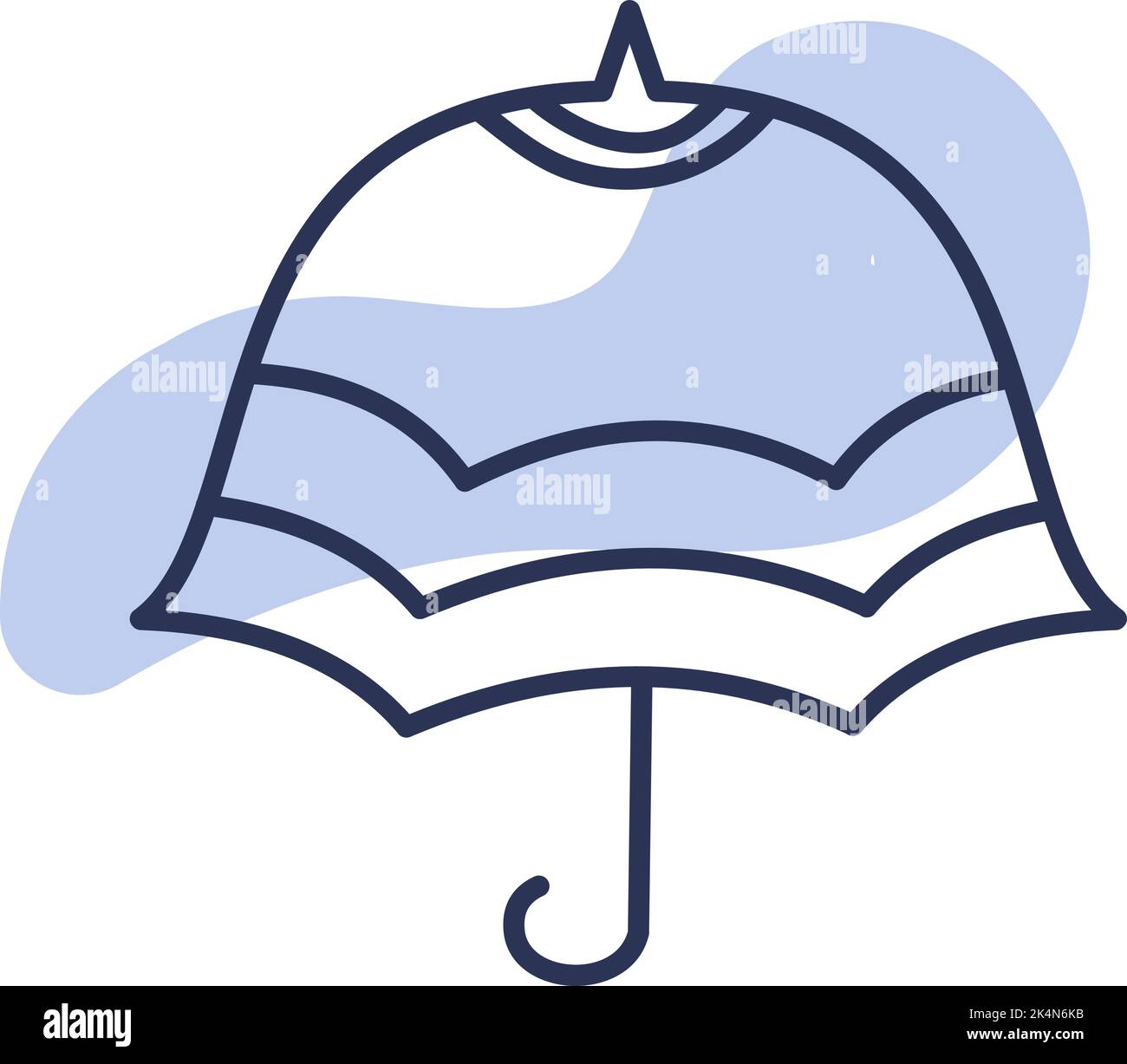 Sharp umbrella Stock Vector Images - Alamy
