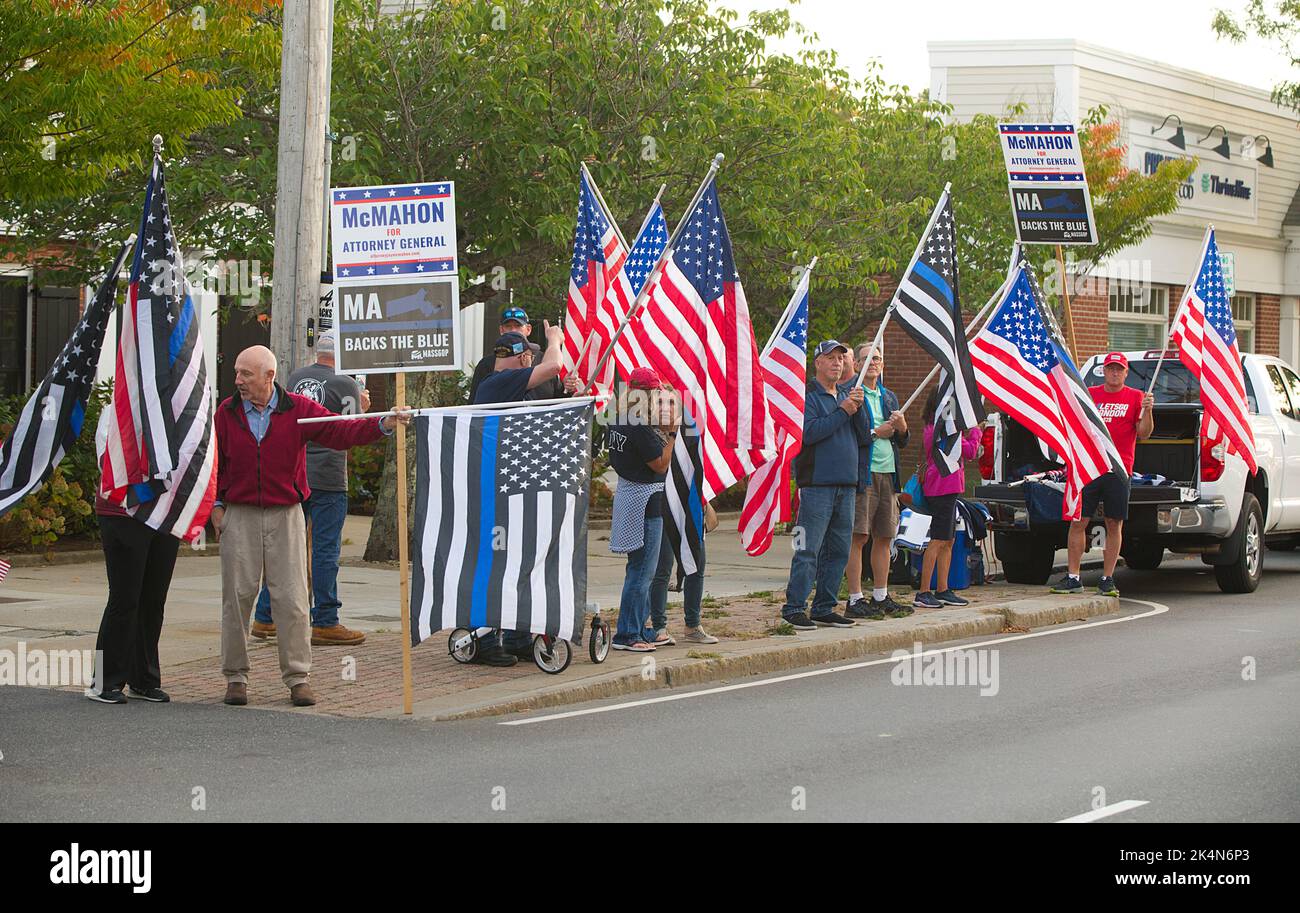 AMERICA BACKS THE BLUE - STANDOUT United Cape Patriots. Hyannis ...