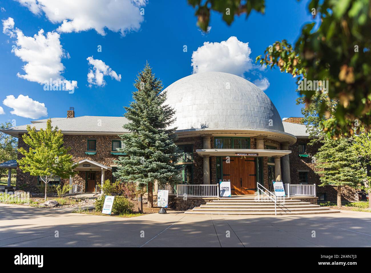 FLAGSTAFF, AZ - SEPTEMBER 1, 2022: Lowell Observatory, famous ...
