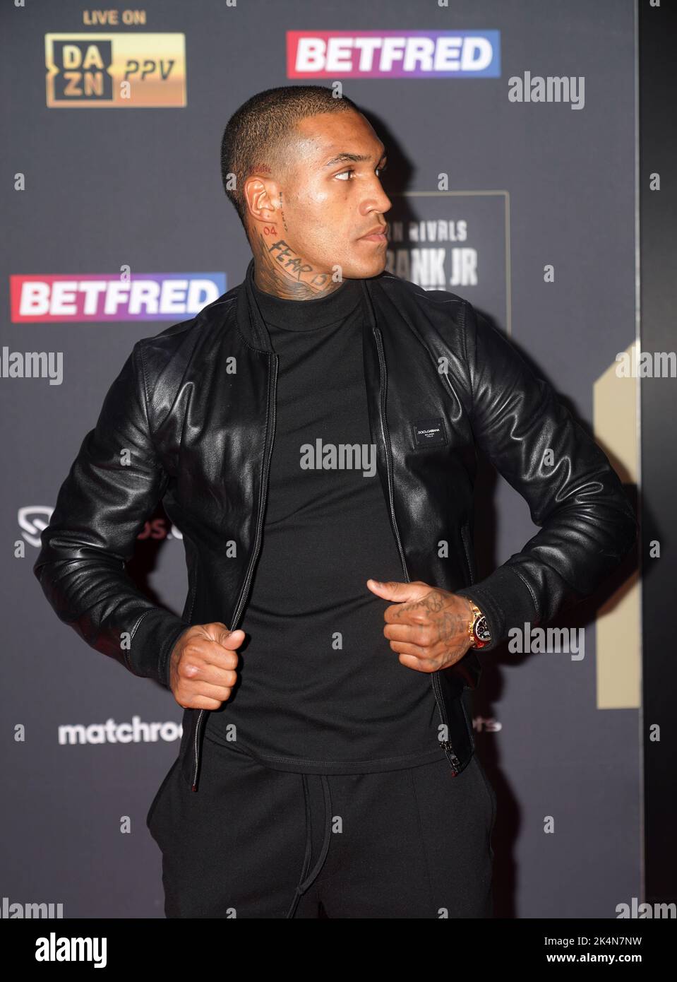 Conor Benn during the Red Carpet Launch Party at Outernet, London ...